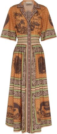 Alemais Robe Alberta Soie et Coton Al&eacute;mais