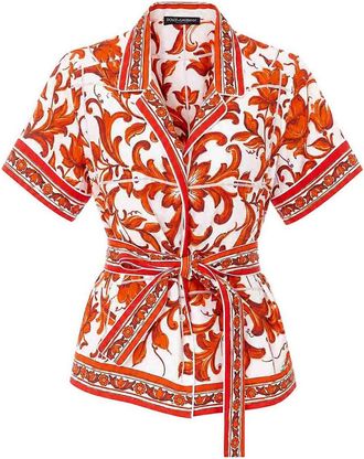 Dolce & Gabbana Chemise - Orange
