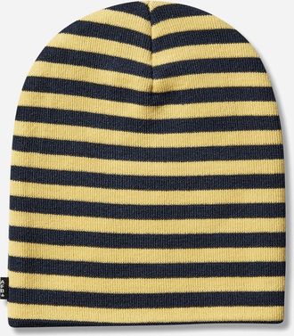 AFB Long Beanie Yellow / Navy