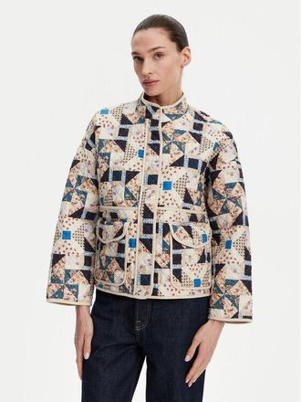 Max Mara &Uuml;bergangsjacke 2515081081650 Beige Regular Fit