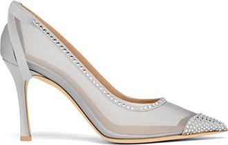 Malone Souliers escarpins Liberty 90 mm - Argent