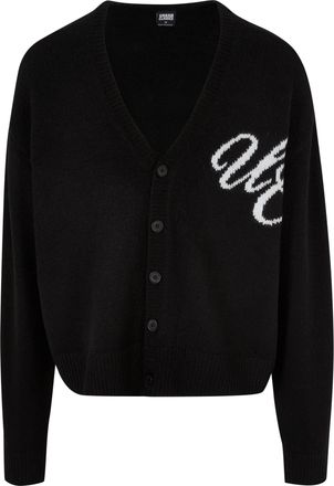 Urban Classics Initials Strickjacke f&uuml;r Herren (Schwarz)