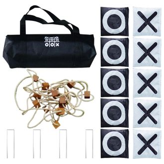 Generic Sitzsack-Wurfspiel - Wettkampf-Unterhaltungsset f&uuml;r den Au&szlig;enbereich, Sitzs&auml;cke aus robustem Stoff, Gesellschaftsspiel f&uuml;r den Hinterhof-Rasen, unterh