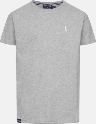 Derbe Derbe T-Shirt Team Kippes Herren Grau
