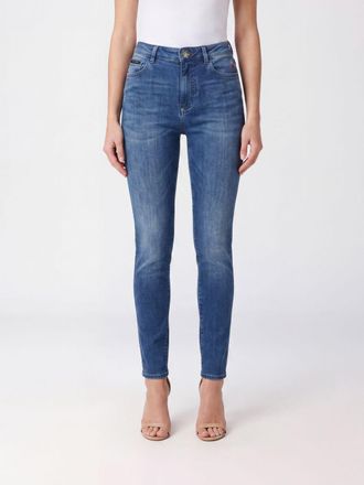 Philipp Plein Jean skinny taille haute en denim stretch &agrave; cinq poches