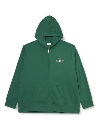 GANT Herren Graphic Fullzip Hoodie Strickjacke, Woody Green, 5XL