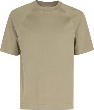 Circolo 1901 Homme, Tops, Vert, Taille: L T-Shirt Col Rond