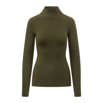 Victoria Beckham Damen, Strickwaren, Gr&uuml;n, SGr&ouml;&szlig;e