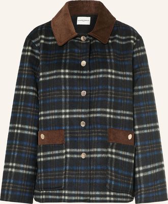 Claudie Pierlot Claudie Pierlot Overjacket Im Materialmix schwarz