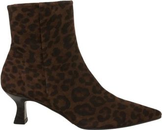 Billi Bi Stiefel - Animal Print Ankle Boots - Gr. 36 (EU) - in Schwarz - für Damen