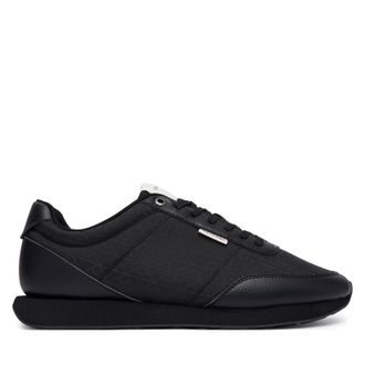 Calvin Klein Sneakers Calvin Klein Retro Runner T Lth Aop Ny HM0HM02213 Schwarz
