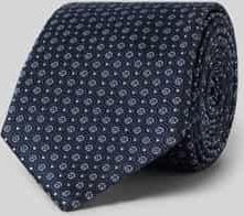 Willen Krawattenfabrik Krawatte aus reiner Seide mit Label-Detail