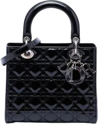 Dior Pre-owned Lady Dior - Femme - Pre-owned - Noir - Taille: ONE Size