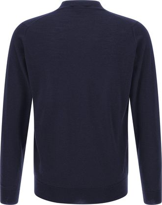 John Smedley Bradrick Cardigan - Navy