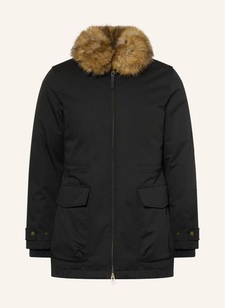 Woolrich Woolrich Daunenjacke Mit Kunstfell schwarz