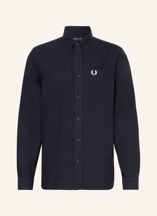 Fred Perry Hemd Regular Fit blau