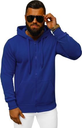 OZONEE Herren Hoodie Sweatjacke Kapuzenpullover Sweatshirt Farbvarianten Kapuzenjacke Kapuzenpulli mit Rei&szlig;verschluss Langarm Sport Style Casual Fitness Trai