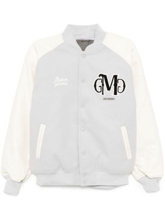 Musium Div. veste bomber à patch logo - Gris