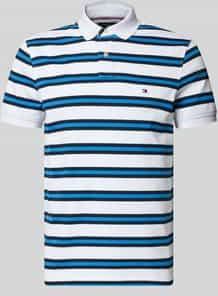 Tommy Hilfiger Regular Fit Poloshirt aus Baumwoll-Mix