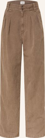 Isabel Marant Marant &Eacute;toile Wide Leg Jeans Nadine beige