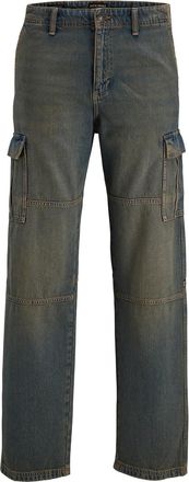 Jack & Jones Herren Jjieddie Jjwade Mf 825 Styd Ln Jeans, Blue Denim, 33W / 34L