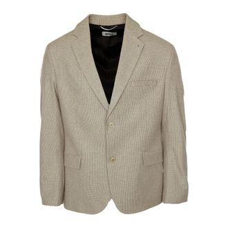 Drykorn Homme, Vestes, Beige, Taille: M Blazer crois&eacute; &agrave; revers en pointe