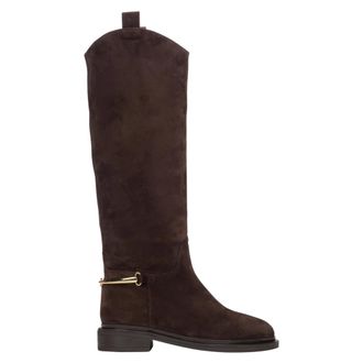 Estro & Luminara Overknee-Stiefel - - Shoes - Damen - Braun - 39 EU