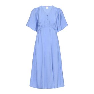 Ichi Ichi, Damen, Kleider, Blau, LGr&ouml;&szlig;e