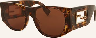 Fendi Sonnenbrille fn000725 Baguette braun