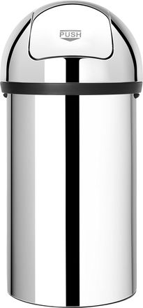 Brabantia Push Bin 60 L/Brilliant Steel