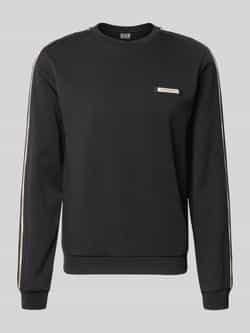 Emporio Armani Sweatshirt mit Label-Details und Rundhalsausschnitt