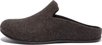 FitFlop Womens Chrissie II Haus E01 Felt Slippers Shoe, Tout Noir, 36 EU