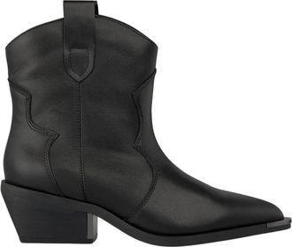 Alma En Pena Alma EN Pena, Femme, Chaussures, Noir, Taille: 36 EU Bottines plates style cowboy