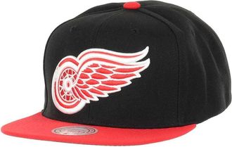 Mitchell & Ness Detroit Red Wings NHL Team 2 Tone Snapback Cap Kappe Basecap