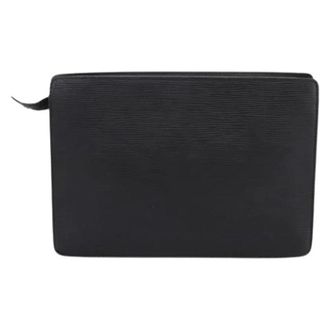 Louis Vuitton Pre-owned Vintage Clutch - Femme - Pre-owned - Noir - Taille: ONE Size
