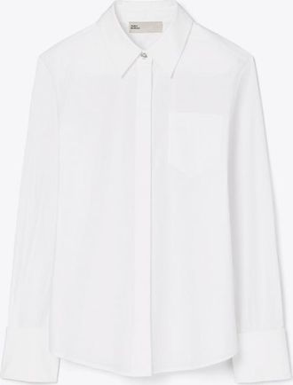 Tory Burch Bunny Knot Hemd aus Popeline