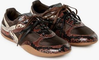 Miu Miu Baskets bi-matière