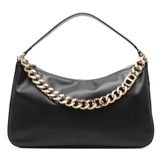 Twinset Schwarze Goldtasche - - Bags - Damen - Schwarzk - ONE SIZE