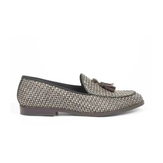 Dotz Beige und brauner Stoff-Mokassin - - Shoes - Herren - Mehrfarbig - 40 EU