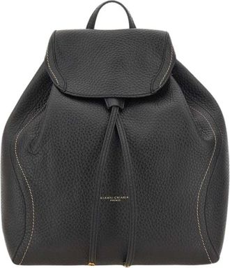 Gianni Chiarini Sac &agrave; dos Violette - Femme - Sacs - Noir - Taille: ONE Size