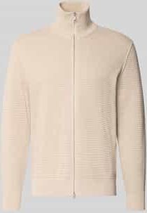 Marc O'Polo Regular Fit Strickjacke aus reiner Baumwolle