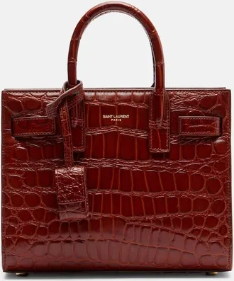 Saint Laurent Sac De Jour Nano en cuir