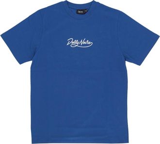 Dolly Noire Logo Tee - - Tops - Herren - Blau - XL