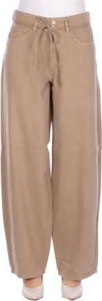 Only Only, Femme, Pantalons, Beige, Taille: W30 Onlgianna Silla Belt Pant