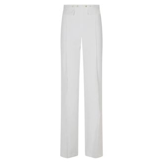 Elisabetta Franchi Damen, Hosen, Wei&szlig;, SGr&ouml;&szlig;e