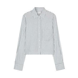 Closed Femme, Blouses et Chemises, Blanc, Taille: 36 FR Chemise courte