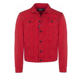 Dsquared2 Dan Jean Jacket - - Jackets - Herren - Rot - L
