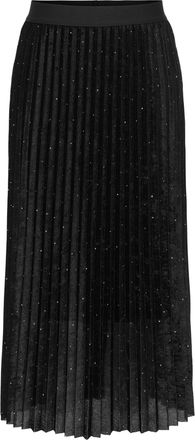 Only Female Plissierter Rock ONLDELIA Langer Rock