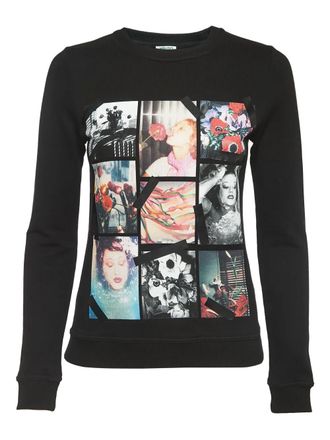 Kenzo sweat à imprimé graphique - Noir
