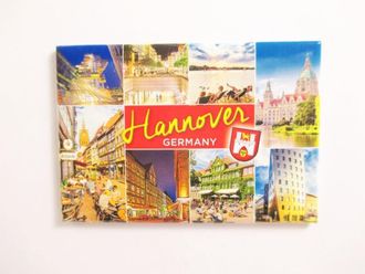Generic Hannover Magnet Foto Souvenir Germany Wappen Niedersachsen